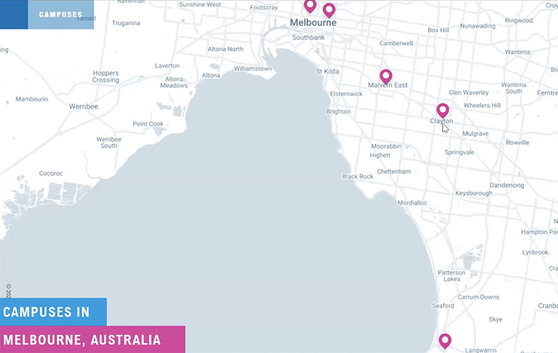 Monash South Africa Map - United States Map